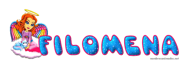 Gifs Animados del Nombre Filomena. Imágenes gifs. Firmas animadas