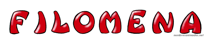 Gifs Animados del Nombre Filomena. Imágenes gifs. Firmas animadas