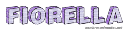 Gifs Animados del Nombre Fiorella. Imágenes gifs. Firmas animadas
