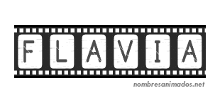 Gifs Animados del Nombre Flavia. Imágenes gifs. Firmas animadas