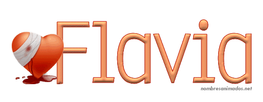 Gifs Animados del Nombre Flavia. Imágenes gifs. Firmas animadas