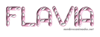 Gifs Animados del Nombre Flavia. Imágenes gifs. Firmas animadas