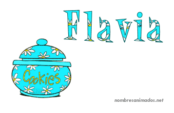 Gifs Animados del Nombre Flavia. Imágenes gifs. Firmas animadas