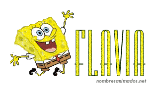 Gifs Animados del Nombre Flavia. Imágenes gifs. Firmas animadas