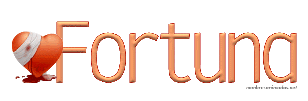 Gifs Animados del Nombre Fortuna. Imágenes gifs. Firmas animadas