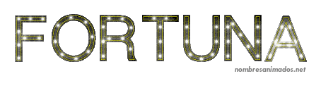 Gifs Animados del Nombre Fortuna. Imágenes gifs. Firmas animadas