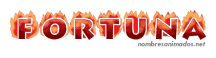 Gifs Animados del Nombre Fortuna. Imágenes gifs. Firmas animadas
