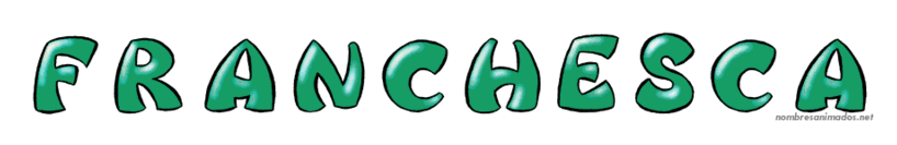 Gifs Animados del Nombre Franchesca. Imágenes gifs. Firmas animadas