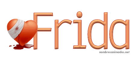 Gifs Animados del Nombre Frida. Imágenes gifs. Firmas animadas