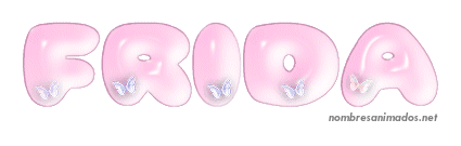 Gifs Animados del Nombre Frida. Imágenes gifs. Firmas animadas