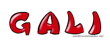 Gifs Animados del Nombre Gali. Imágenes gifs. Firmas animadas
