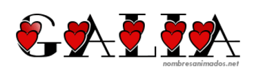 Gifs Animados del Nombre Galia. Imágenes gifs. Firmas animadas