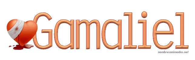 Gifs Animados del Nombre Gamaliel. Imágenes gifs. Firmas animadas