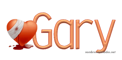 Gifs Animados del Nombre Gary. Imágenes gifs. Firmas animadas
