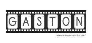 Gifs Animados del Nombre Gastón. Imágenes gifs. Firmas animadas