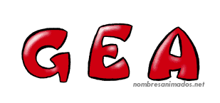 Gifs Animados del Nombre Gea. Imágenes gifs. Firmas animadas