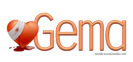 Gifs Animados del Nombre Gema. Imágenes gifs. Firmas animadas
