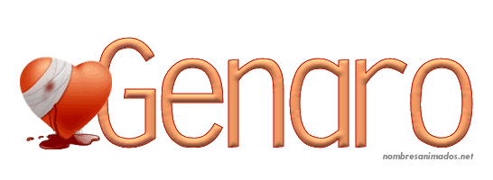 Gifs Animados del Nombre Genaro. Imágenes gifs. Firmas animadas