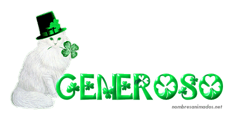 Gifs Animados del Nombre Generoso. Imágenes gifs. Firmas animadas