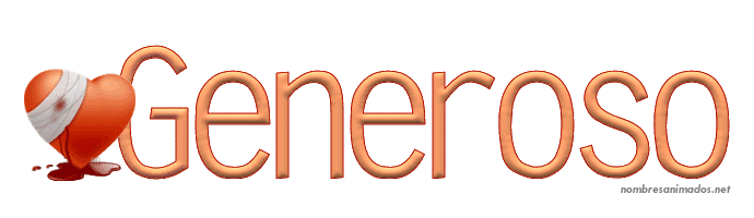 Gifs Animados del Nombre Generoso. Imágenes gifs. Firmas animadas