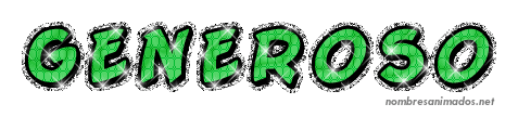 Gifs Animados del Nombre Generoso. Imágenes gifs. Firmas animadas