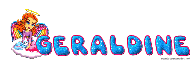 Gifs Animados del Nombre Geraldine. Imágenes gifs. Firmas animadas