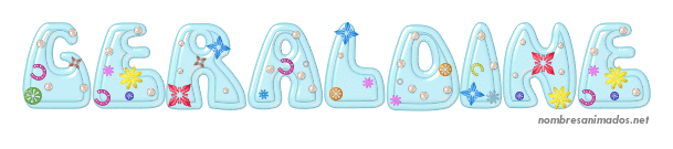 Gifs Animados del Nombre Geraldine. Imágenes gifs. Firmas animadas