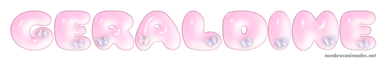 Gifs Animados del Nombre Geraldine. Imágenes gifs. Firmas animadas