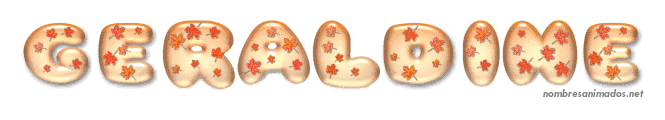 Gifs Animados del Nombre Geraldine. Imágenes gifs. Firmas animadas