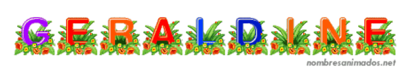 Gifs Animados del Nombre Geraldine. Imágenes gifs. Firmas animadas