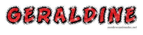 Gifs Animados del Nombre Geraldine. Imágenes gifs. Firmas animadas