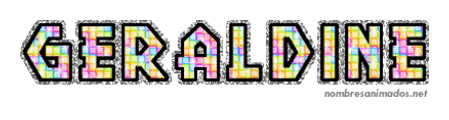 Gifs Animados del Nombre Geraldine. Imágenes gifs. Firmas animadas