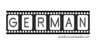Gifs Animados del Nombre Germán. Imágenes gifs. Firmas animadas
