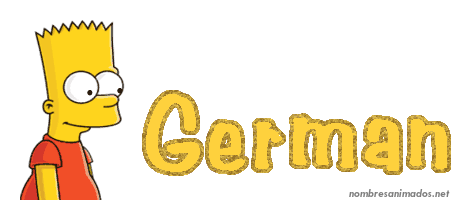 Gifs Animados del Nombre Germán. Imágenes gifs. Firmas animadas