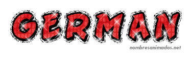 Gifs Animados del Nombre Germán. Imágenes gifs. Firmas animadas