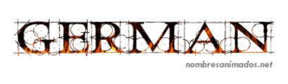 Gifs Animados del Nombre Germán. Imágenes gifs. Firmas animadas