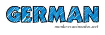 Gifs Animados del Nombre Germán. Imágenes gifs. Firmas animadas
