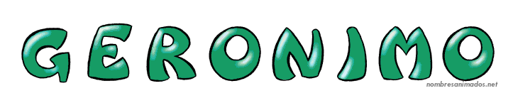 Gifs Animados del Nombre Gerónimo. Imágenes gifs. Firmas animadas