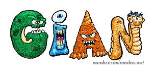 Gifs Animados del Nombre Gian. Imágenes gifs. Firmas animadas