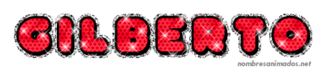 Gifs Animados del Nombre Gilberto. Imágenes gifs. Firmas animadas