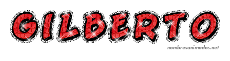 Gifs Animados del Nombre Gilberto. Imágenes gifs. Firmas animadas