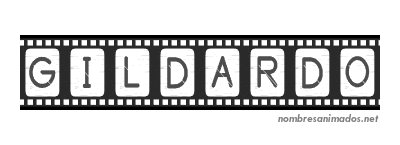 Gifs Animados del Nombre Gildardo. Imágenes gifs. Firmas animadas
