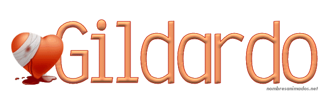 Gifs Animados del Nombre Gildardo. Imágenes gifs. Firmas animadas