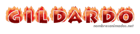Gifs Animados del Nombre Gildardo. Imágenes gifs. Firmas animadas