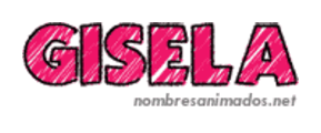 Gifs Animados del Nombre Gisela. Imágenes gifs. Firmas animadas