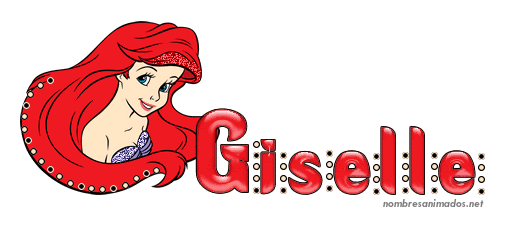 Gifs Animados del Nombre Giselle. Imágenes gifs. Firmas animadas