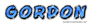 Gifs Animados del Nombre Gordon. Imágenes gifs. Firmas animadas