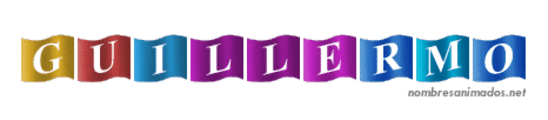 Gifs Animados del Nombre Guillermo. Imágenes gifs. Firmas animadas