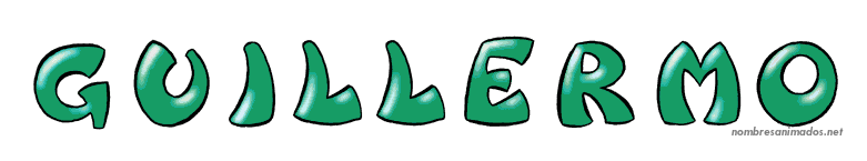 Gifs Animados del Nombre Guillermo. Imágenes gifs. Firmas animadas