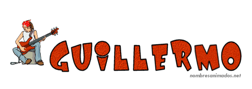 Gifs Animados del Nombre Guillermo. Imágenes gifs. Firmas animadas